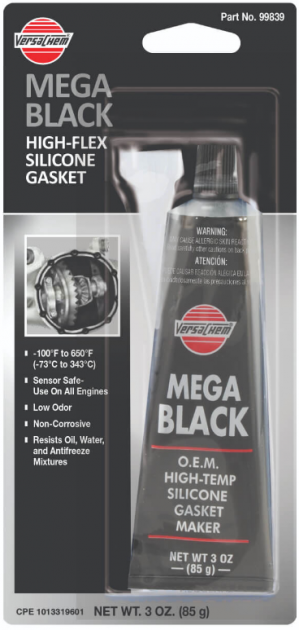 Versachem Mega Black Silicone 85 g. - Tömítő anyagok, szilikon tömítők ...